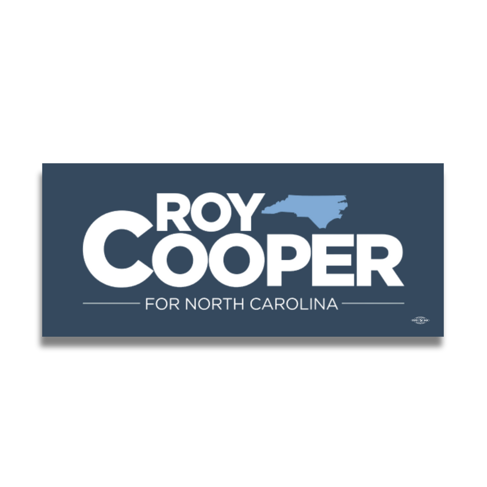 Roy Cooper Logo Bumper Sticker – Cooper Victory Fund